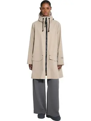 Stutterheim Mosebacke Patch Raincoat Potato