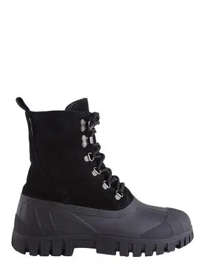 Stutterheim Patrol Boot Suede - Black