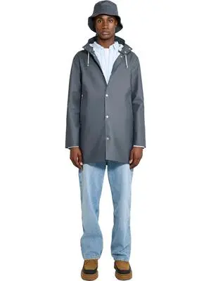 Stutterheim Stockholm Original Raincoat Charcoal