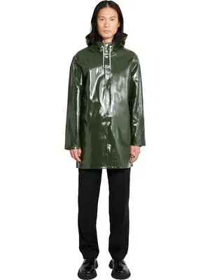 Stutterheim Stockholm Opal Raincoat - Green