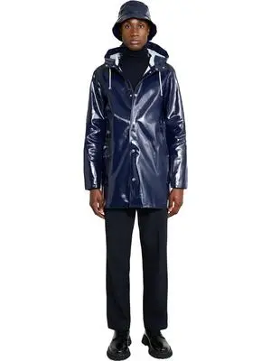 Stutterheim Stockholm Opal Raincoat Navy