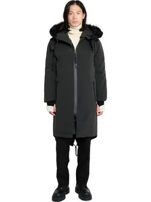 Stutterheim Kalix Matte Parka - Black