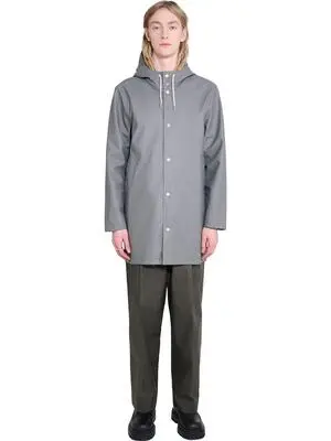 Stutterheim Stockholm Lightweight Raincoat - Grey