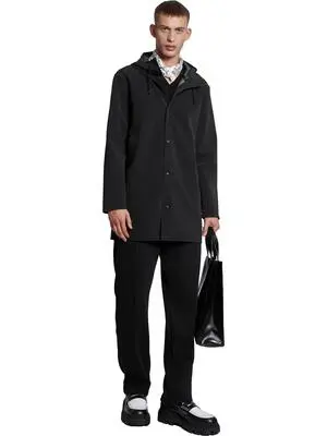 Stutterheim Stockholm Matte Raincoat - Black