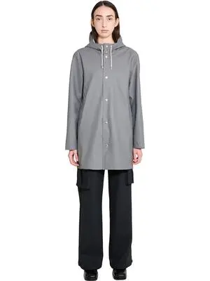 Stutterheim Stockholm Lightweight Raincoat - Grey