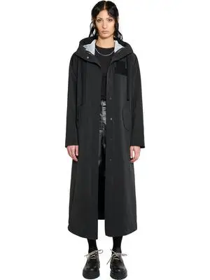 Stutterheim Chatham Matte Raincoat - Black