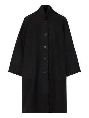 ALLSAINTS Effie Wool-blend Cocoon Coat - Black