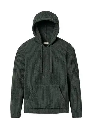 UGG Finnegan Hoodie Rib Polyester Tops Arugula