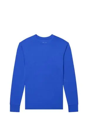 Literary Sport Frank Wool-blend T-shirt - Blue