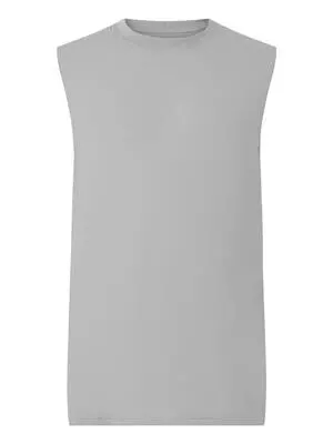 Literary Sport Lorca Cotton-jersey Tank Top - Gray