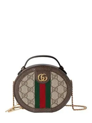 Gucci Ophidia Mini Supreme Chain Bag - Beige/ebony