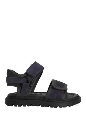 Dolce & Gabbana Logo-embossed Sandals - Blue