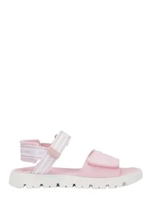 Dolce & Gabbana Logo-strap Open-toe Sandals - White