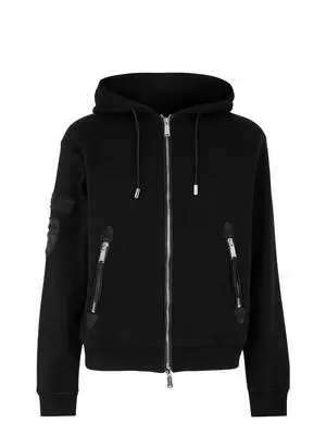Dsquared2 Zipup Hooded Jacket - Black