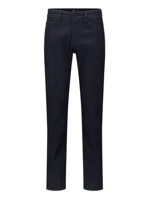 Hugo Boss Washed Straightleg Denim Trousers - No