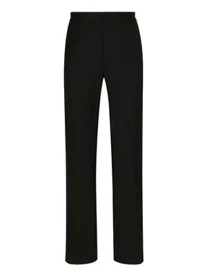 Dolce & Gabbana Dolce Gabbana Tailored Straight-leg Pants - Black