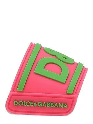 Dolce & Gabbana Logo-appliqué Slides - White