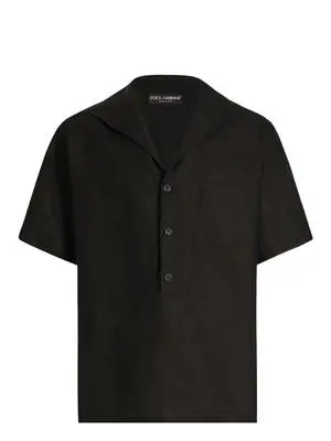 Dolce & Gabbana Dolce Gabbana Short-sleeved Polo Shirt - Black