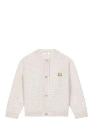 Dolce & Gabbana Basket-weave Cardigan - Beige