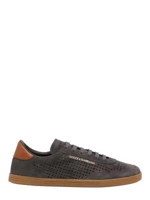 DOLCE & GABBANA Saint Tropez Suede Sneakers