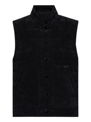 DOLCE & GABBANA Dolce  Gabbana Logo Patch Corduroy Jacket