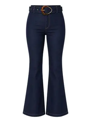 34B Juliette Flare Jeans - Blue