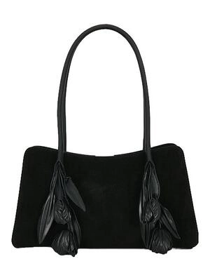 Simkhai Fleur Shoulder Bag - Black