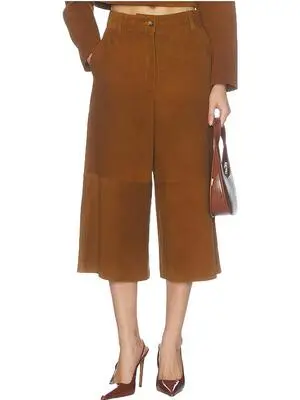 DODIEE Amiya Pants In Tan - Camel