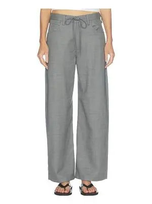 Citizens Of Humanity Brynn Drawstring Trouser In Grey - Gris