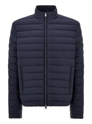 Canali Technical Fabric Jacket - Blue