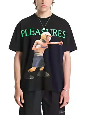 PLEASURES Animals Graphic-print T-shirt - Black