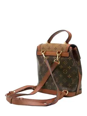 LOUIS VUITTON 2020 Monogram Reverse Dauphine Pm Backpack - Brown