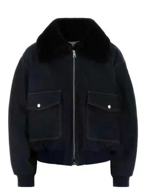 Givenchy Pinch Shorts In Raw Denim - Blue