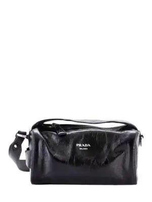 PRADA Top Handle Calfskin Small Shoulder Bag