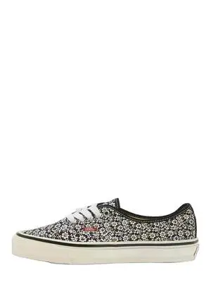 VANS Authentic Floral-print Sneakers Black