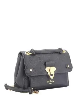 LOUIS VUITTON Vavin Handbag Monogram Empreinte Leather Bb Crossbody Bag - Black