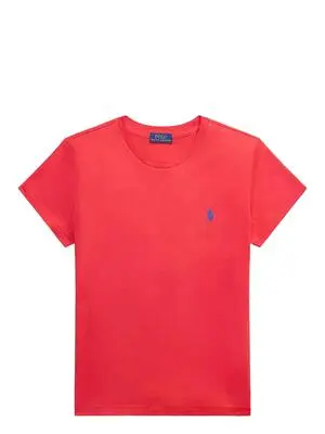 Polo Ralph Lauren Pony-embroidered Cotton T-shirt Red