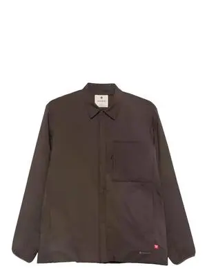 SNOW PEAK Zip-up Shirt Jacket - Brown