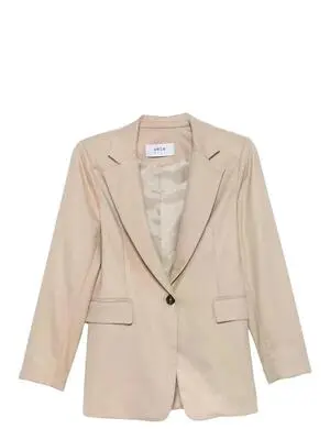 VELA SHOP Single-breasted Notched-lapels Suit - Neutrals