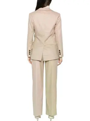 VELA SHOP Single-breasted Notched-lapels Suit - Neutrals