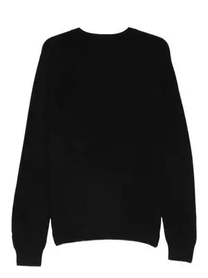 Comme Des Garçons V-neck Sweater - Black