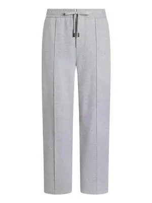 Dolce & Gabbana Mélange Fleece Jogging Trousers - Grey