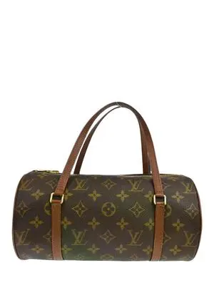 LOUIS VUITTON 2005 Papillon Monogram Handbag - Brown
