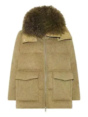 YVES SALOMON Cashmere Hooded Coat