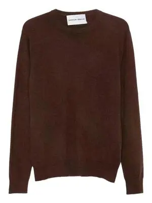EMERSON RENALDI Crew-neck Sweater - Brown