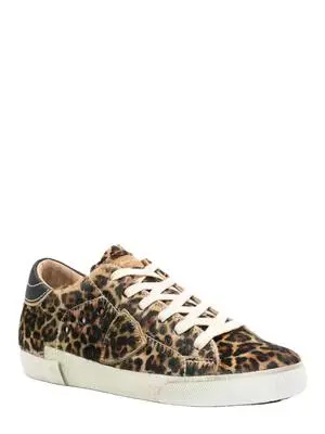 Philippe Model Leopard-print Sneakers - Brown