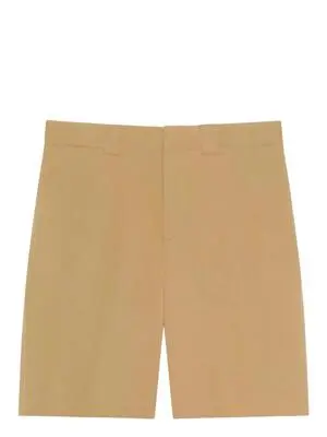 Givenchy Chino Bermuda Shorts In Cotton - Neutrals