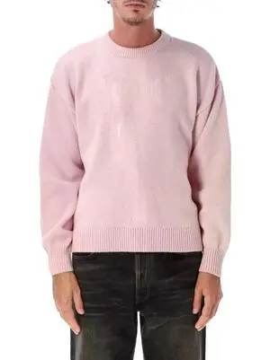 Colorful Standard Crew-neck Wool Sweater - Pink