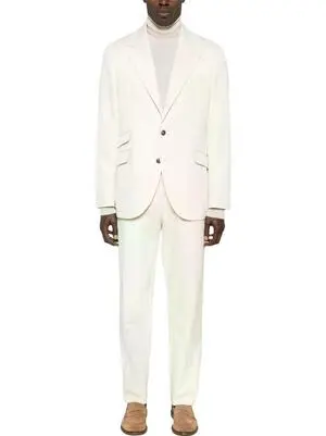 Brunello Cucinelli Tailored Wool Suit - Neutrals