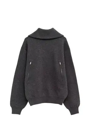 BALENCIAGA Zip-collar Sweatshirt